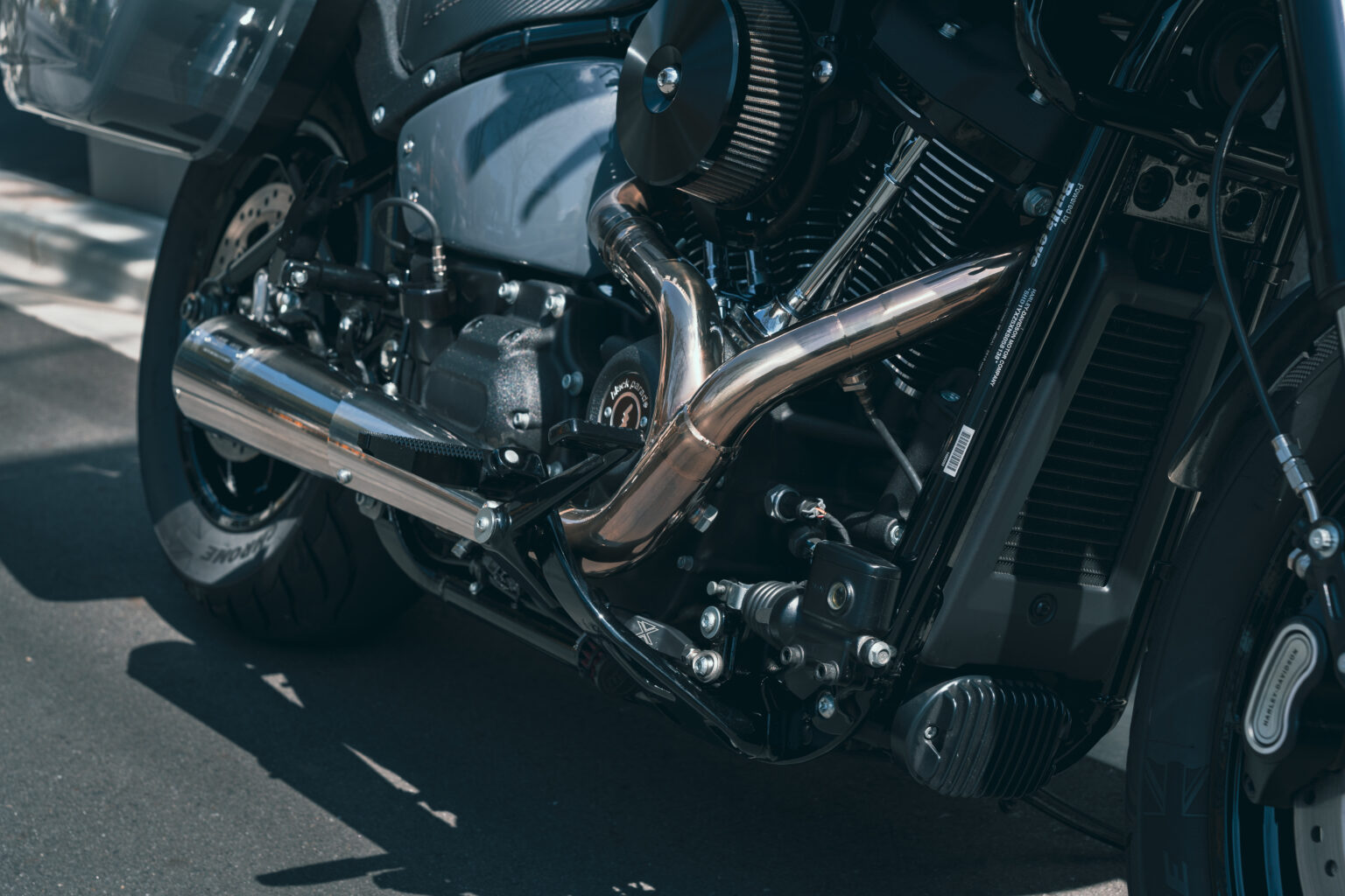 M8 Exhaust “JMCA Polish” FXLRS FXLRST – BP Performance Parts